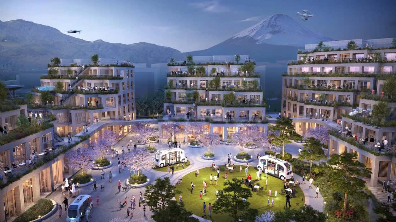 CES 2025: 토요타 우븐 시티, 미래 도시의 청사진을 공개하다 - AX 100배의 법칙